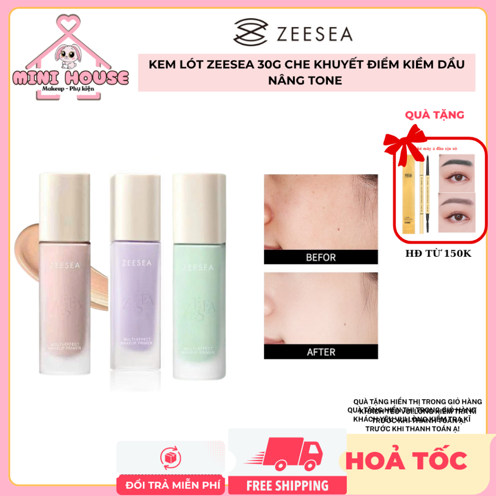 ZEESEA Primer 30G oil-control and tone-enhancing concealer | Minihouse ...