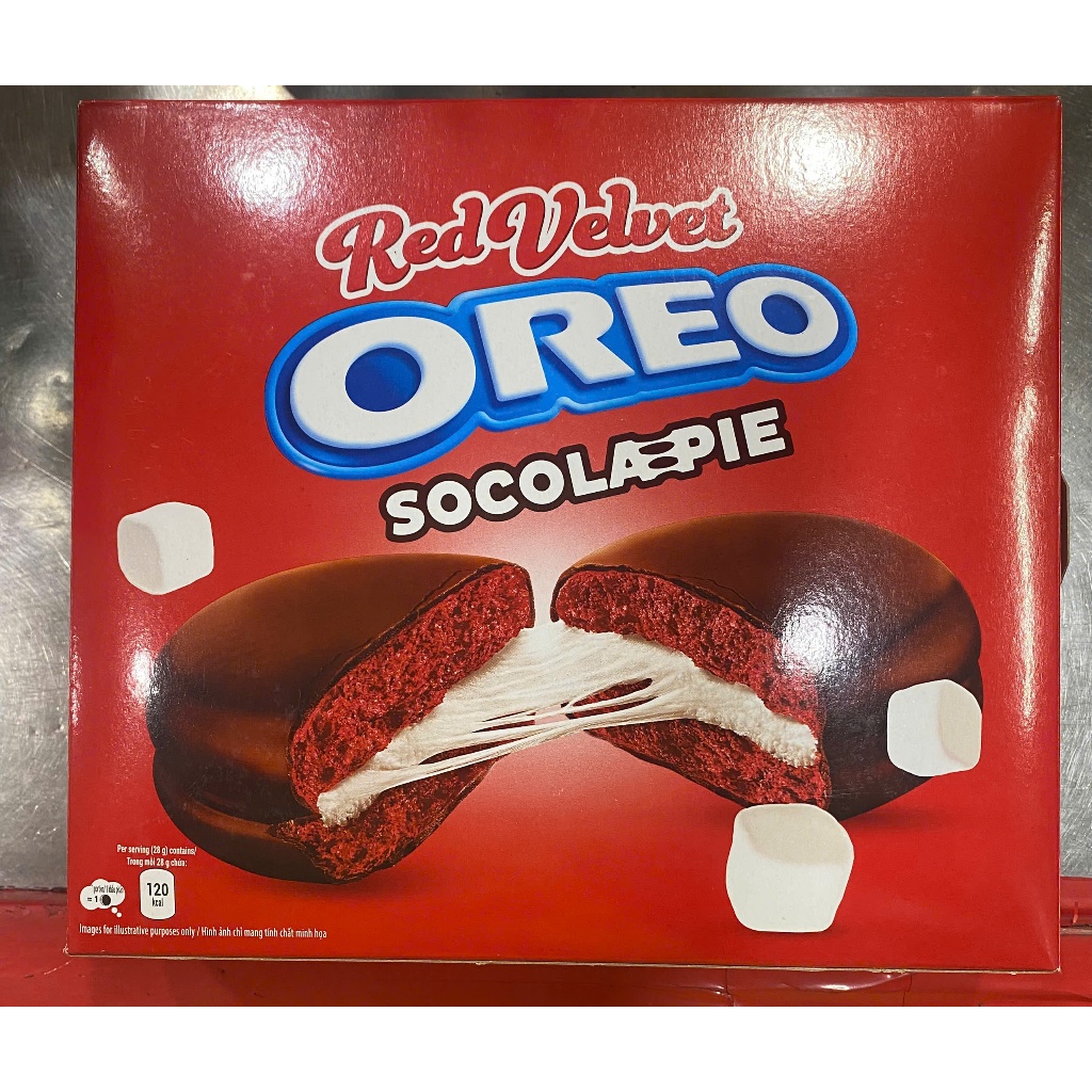 Chocolate Oreo Pie with red filling 336g | Shopee Singapore
