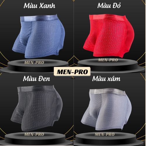 Combo of 2 men's buttock padded boxers, flattering men's figure ...