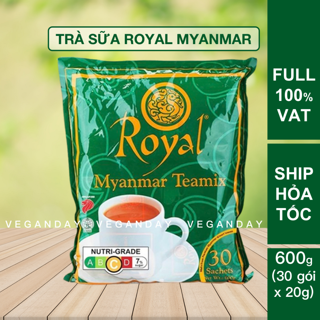 Royal Myanmar Teamix Instant Milk Tea 600g (30 packs x 20g) | Shopee ...