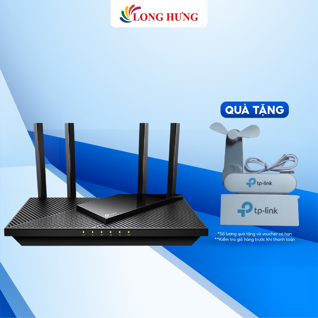 Router TP-Link Wifi 6 Dual-Band Muti-Gigabit with Two 2.5G Ports A3000 ...