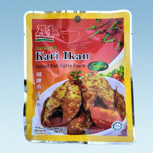 A1 -- IKAN 200g pack -- AK KOH Instant Fish Curry Paste (HALAL ...