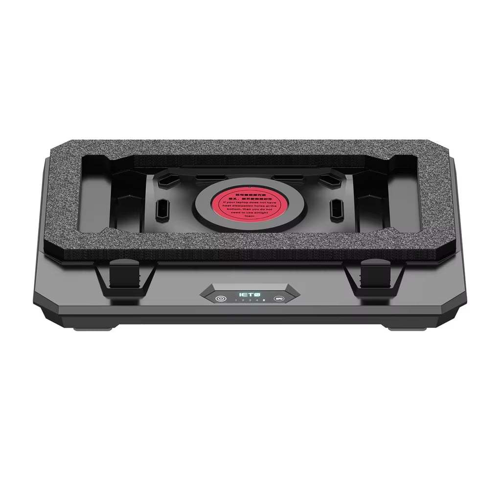 IETS GT350 laptop cooling fan base with turbo compressed air 4000RPM ...