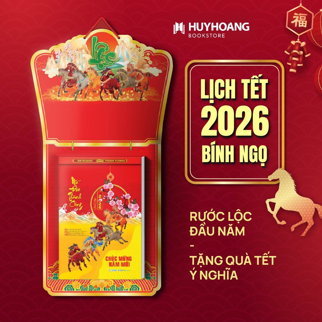 Wall calendar, 2026 Binh Ngo calendar, Calendar CNY 2026, super big ...