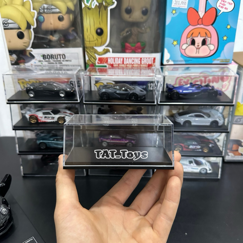 Transparent Mica box for 1:64 car display - TAT_Toys - (FREE A CAR ...