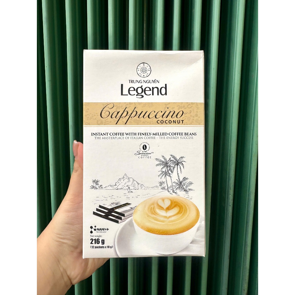 Trung Nguyen Legend Coffee box of 12 packs (Expiration date May 2026 ...