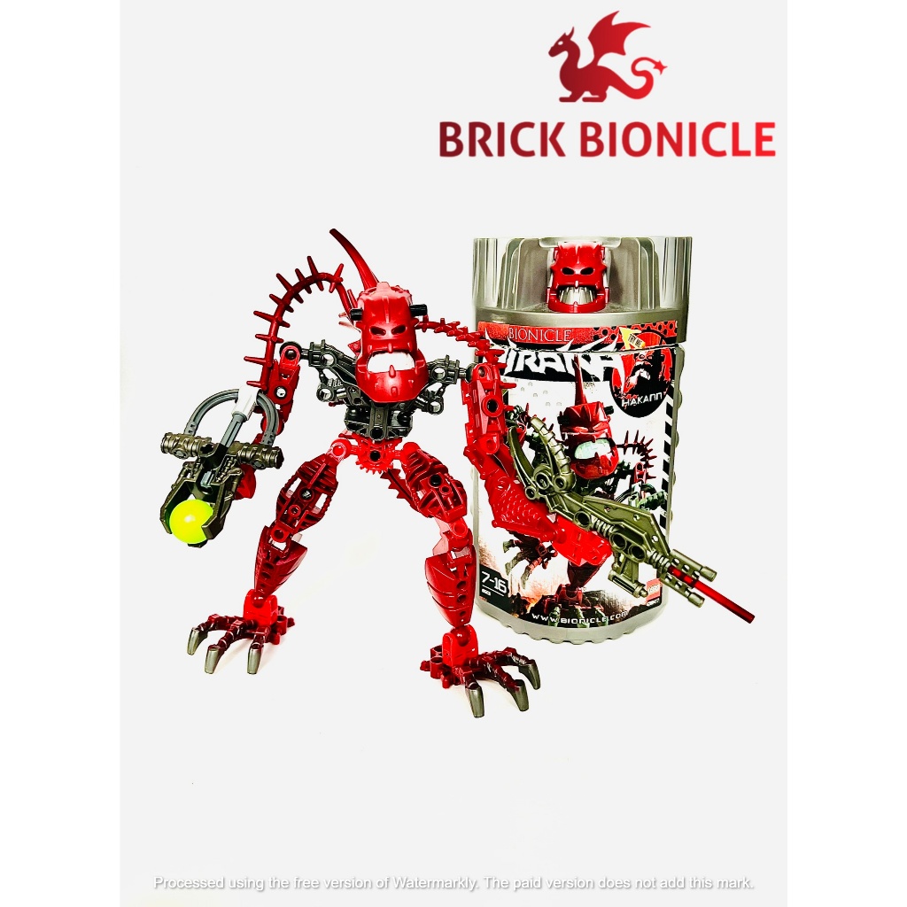 LEGO BIONICLE - BIONICLE PIRAKA ASSEMBLY TOY - 8901 Hakann | Shopee ...