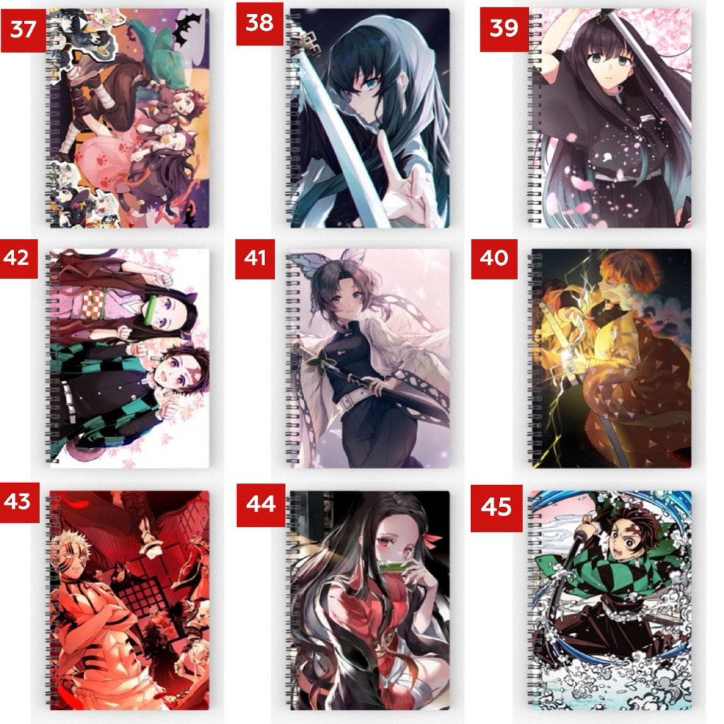 Kimetsu no Yaiba notebook / kimetsu no Yaiba picture notebook / demon ...