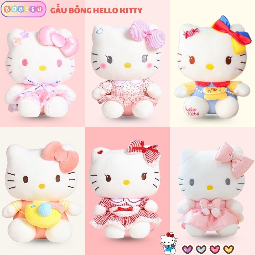 High Quality Hello Kitty Teddy Bear with Many Beautiful Dress Models ...