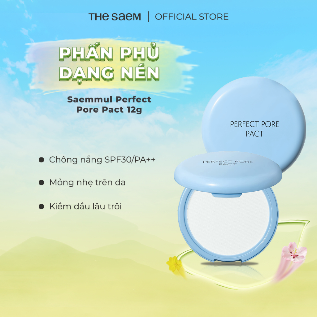 [THE SAEM] THE SAEM Saemmul Perfect Pore Pact (12g) | Shopee Singapore