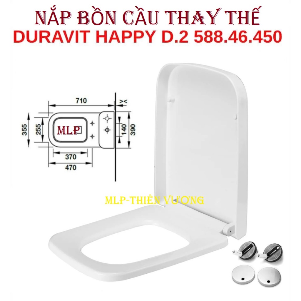 Replacement square toilet lid for DURAVIT | Shopee Singapore