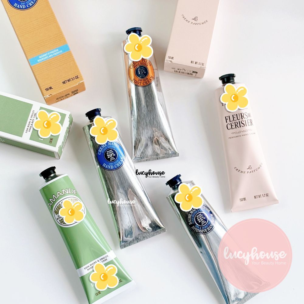 Locci almond, shea, cherry blossom hand cream 150ml | Shopee Singapore