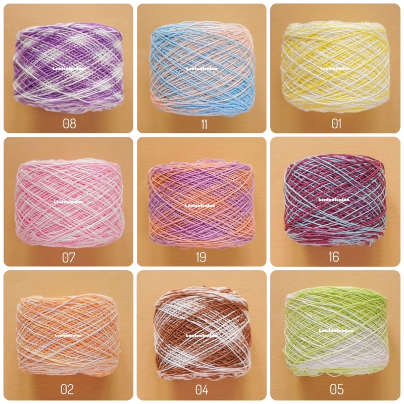 Vietnamese Cotton Yarn-1mm-CTVN 1mm-stuffed animal/bag/hat/shirt/bikini ...