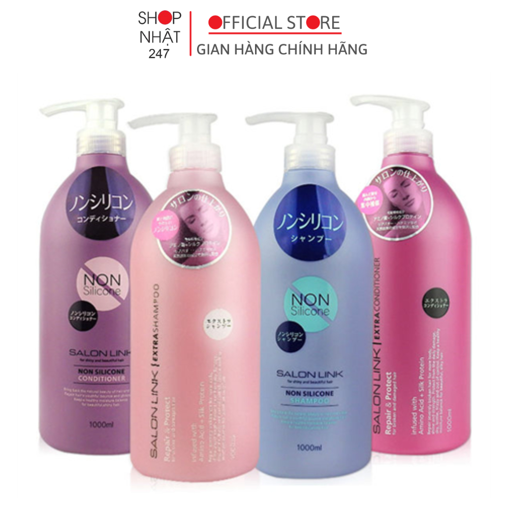 Salon Link Extra shampoo and conditioner set 1000ML super nourishing ...
