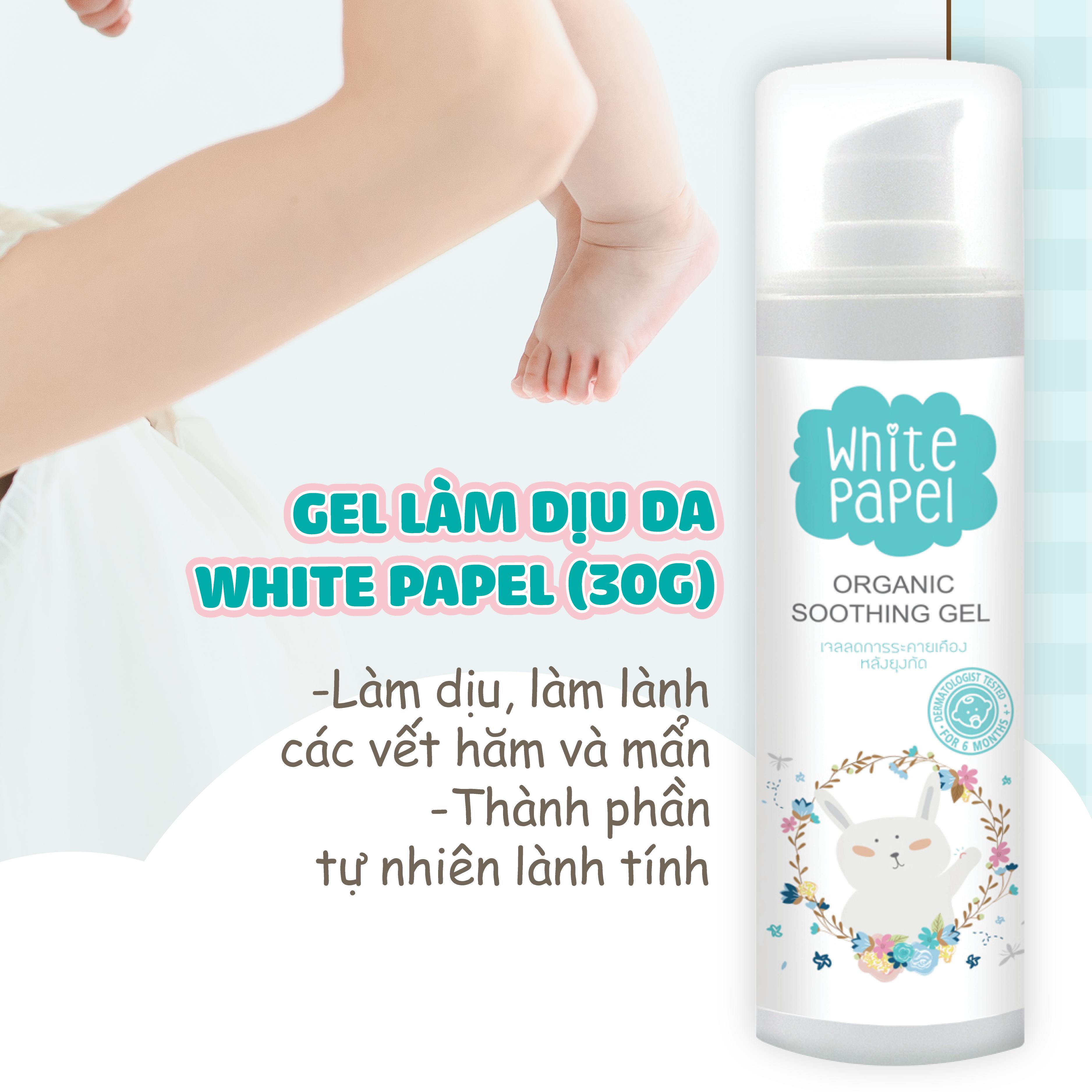 Organic skin soothing Gel with natural ingredients Organic gentle ...