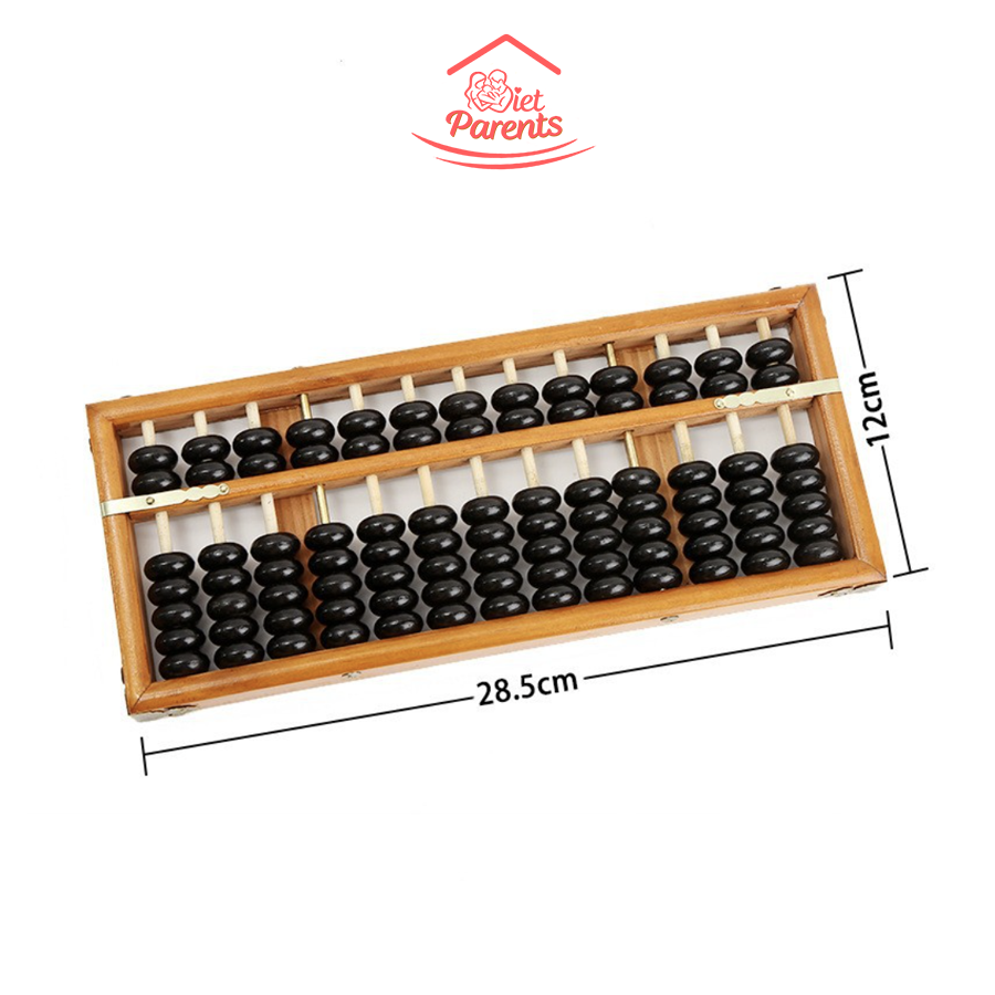 Chinese Abacus - 13-Column Antique Soroban Abacus with Two Heavens ...