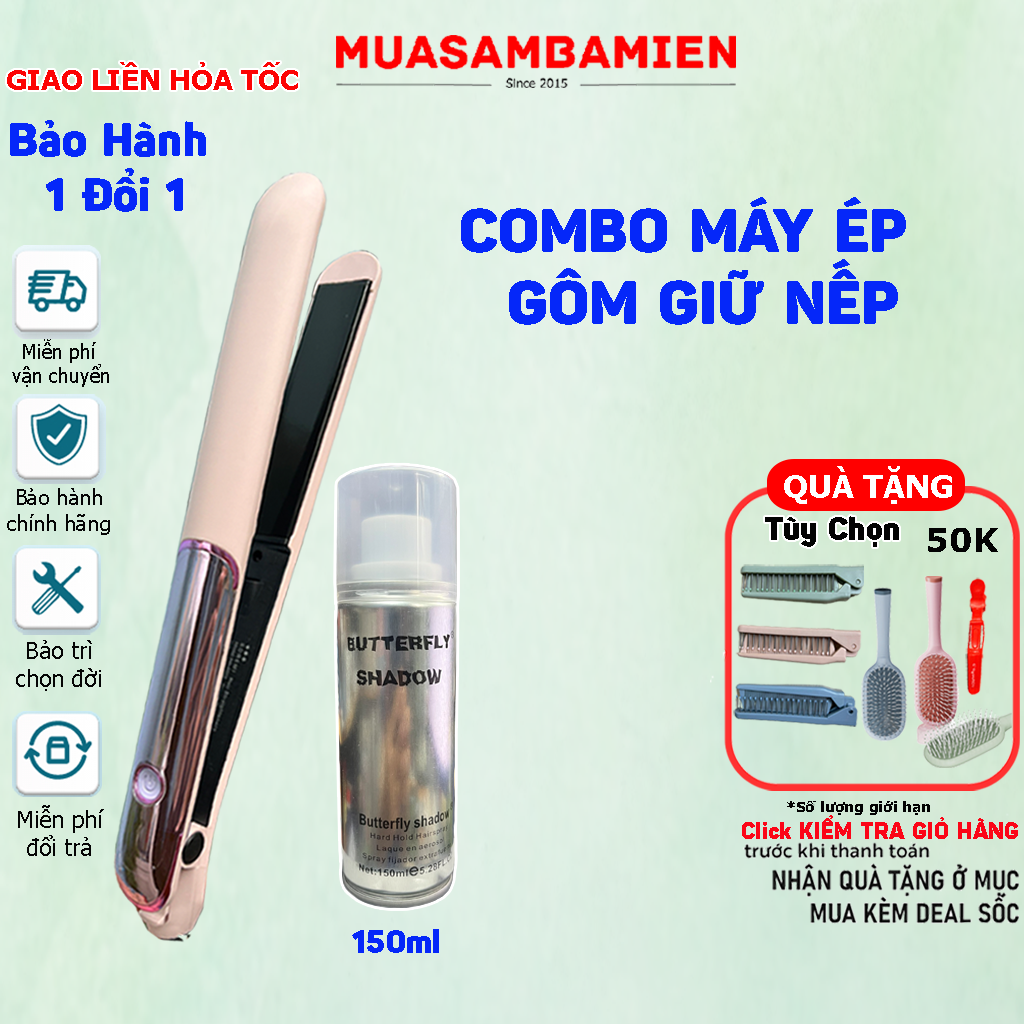 New model KOREMI hair straightener Combo Hair hold gum. Helps ...