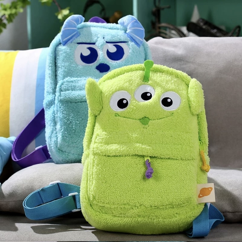 Japanese Cute Student Backpack Sullivan Three-Eyed Student Backpack ...