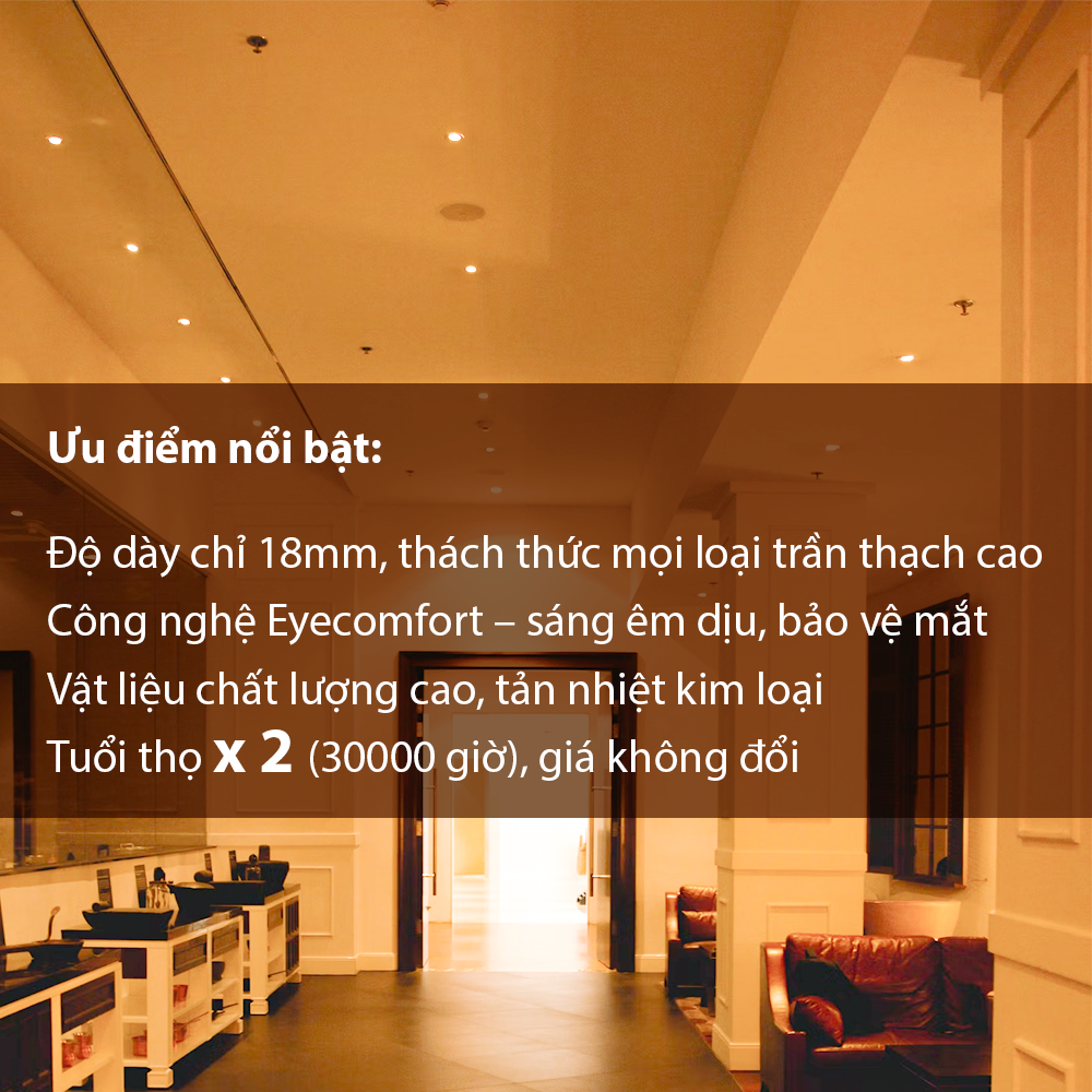 PHILIPS Max DL262 Max ultra-thin LED ceiling light - capacity (9W, 12W ...