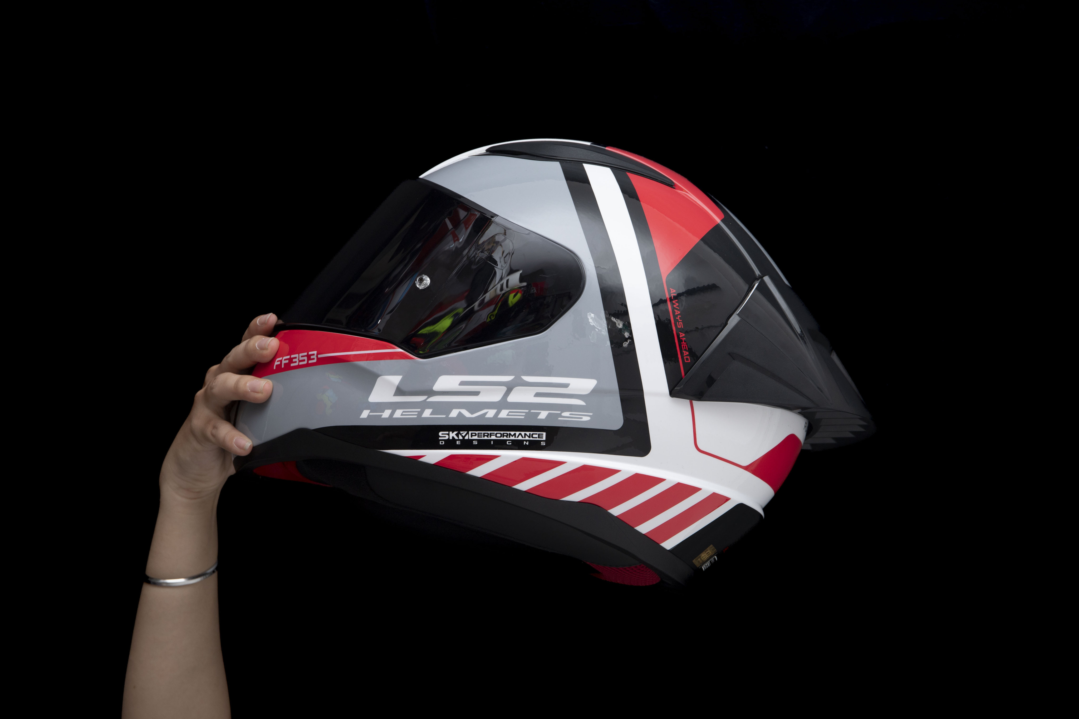 LS2 FF353 Rapid hat spoiler - Genuine LS2 accessories (hat not included ...