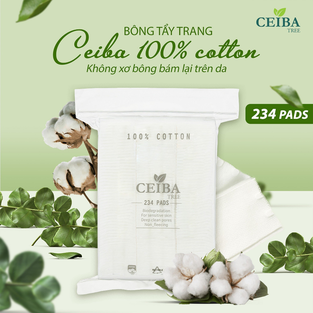 Ceiba Tree Cotton Pad 234 Pieces (NEW) | Shopee Singapore