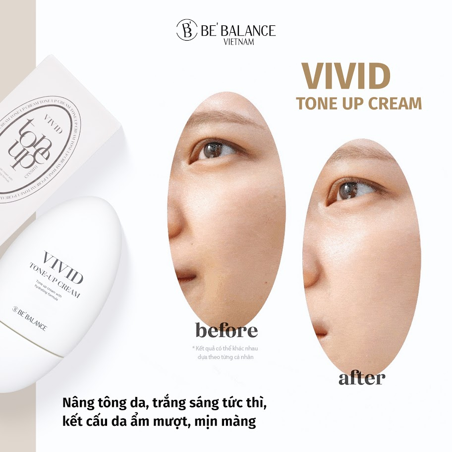 [BUY 1 GET 2 FREE] Be'Balance VIVID TONE UP CREAM helps Brighten and ...