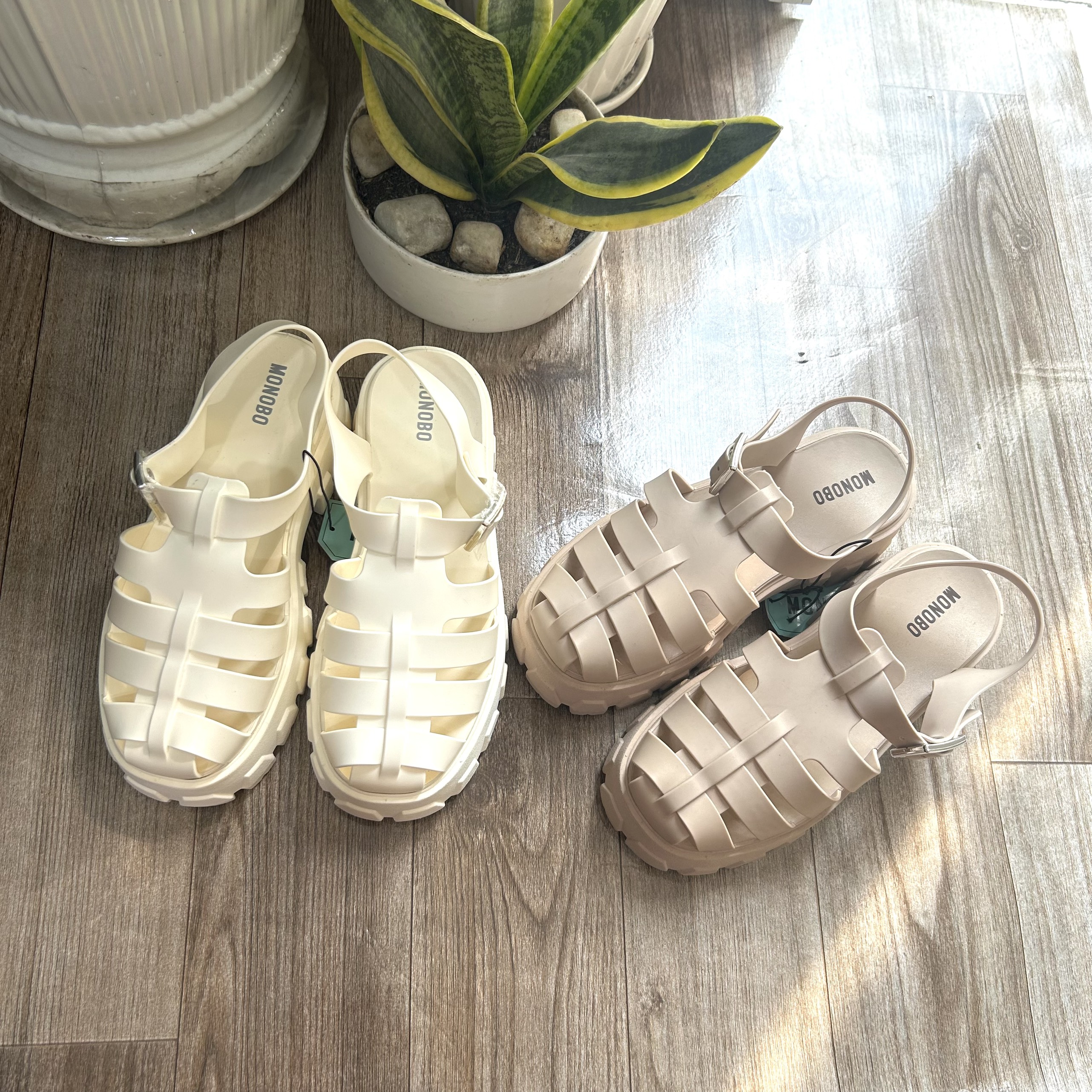 Monobo Millan Plus high heel Thai Sandal | Shopee Singapore