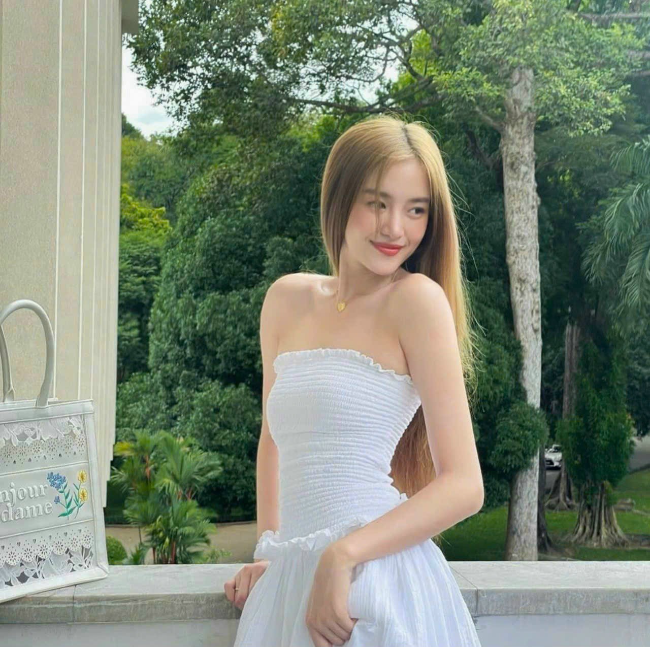 Black White Elastic Chest Cup Chest Cup Dress, maxi Skirt With Elastic ...