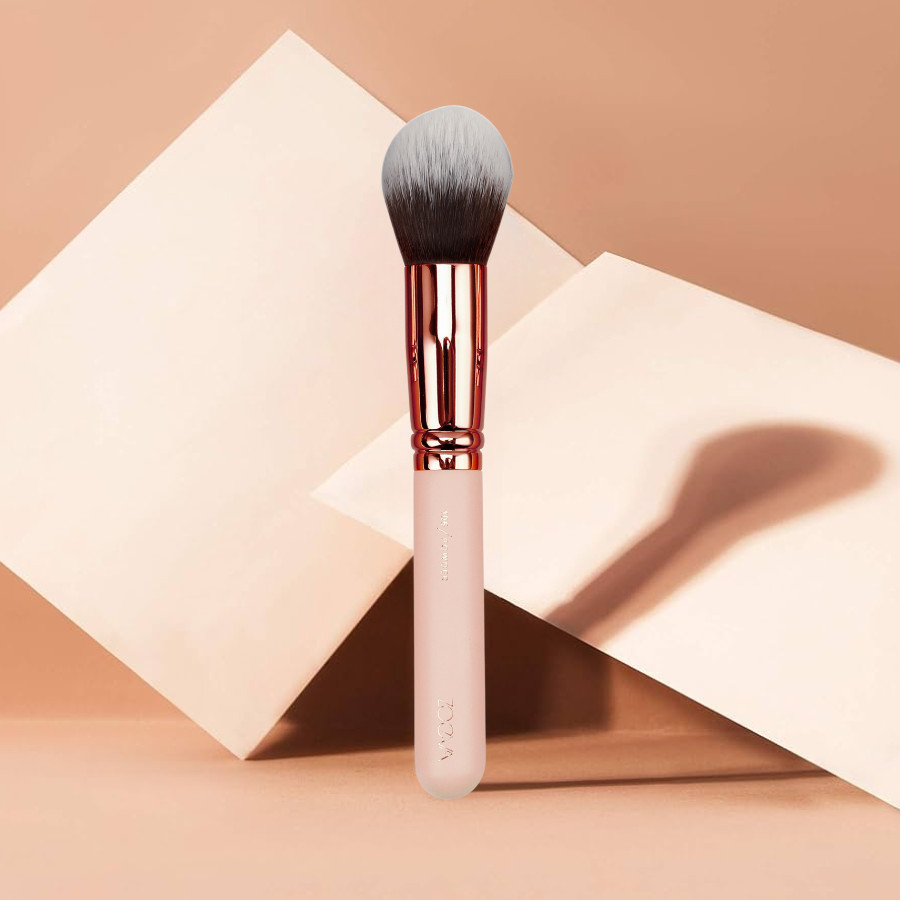 ZOEVA Rose Gold 106 Powder Brush (Pink) | Shopee Singapore