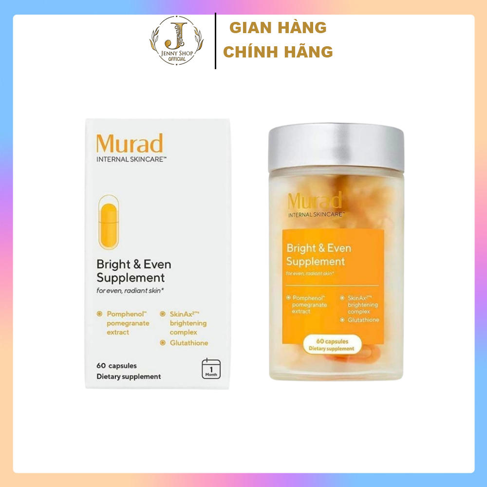 OXY Murad BRIGHT & EVEN SUPPLEMENT 60 PILLS (NEW VERSION) | Shopee ...
