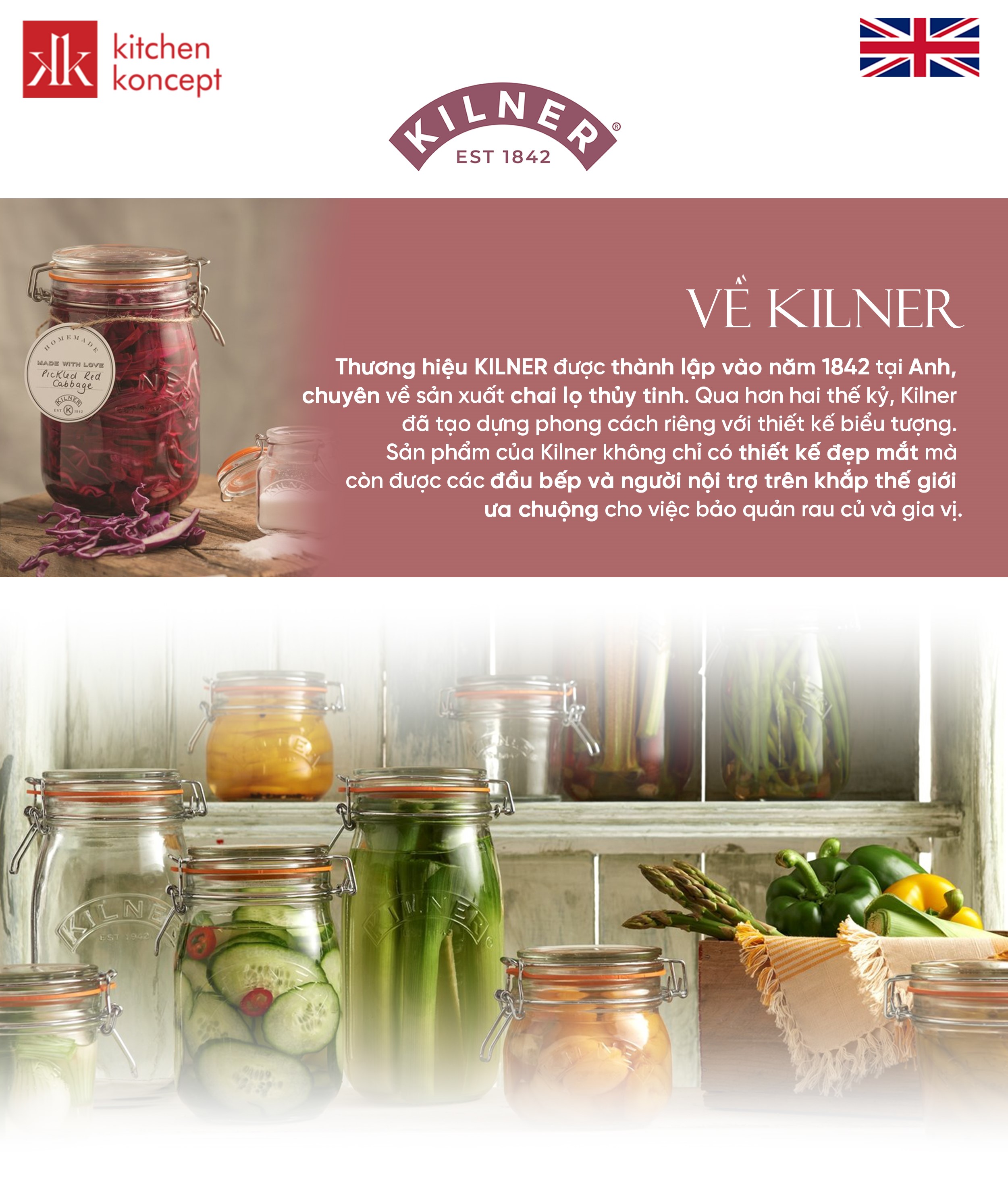 Kilner Round Glass Jars - Many Sizes | Shopee Singapore