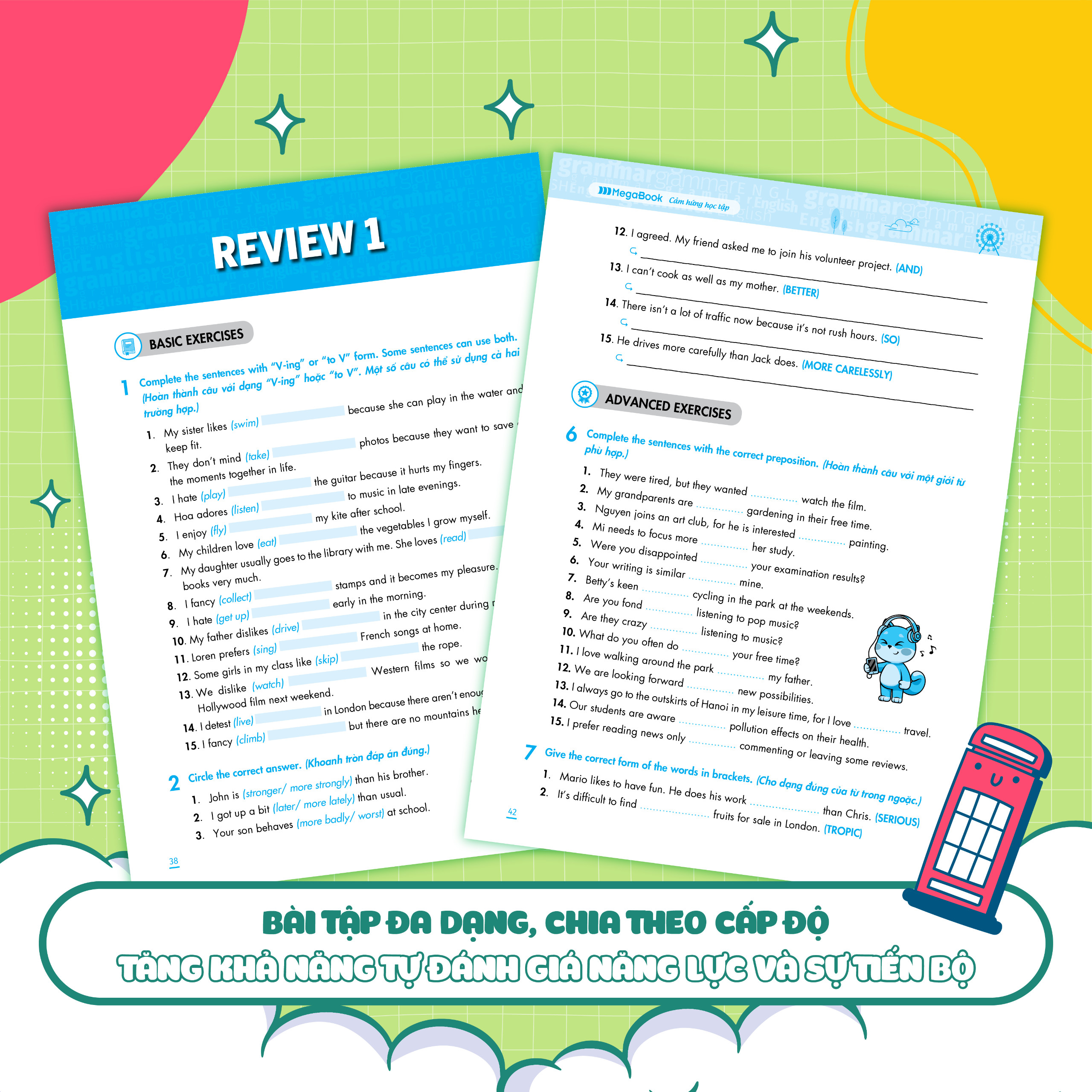 Advanced English Grammar Book for Grade 8, Volume 1 (Global) | Shopee ...