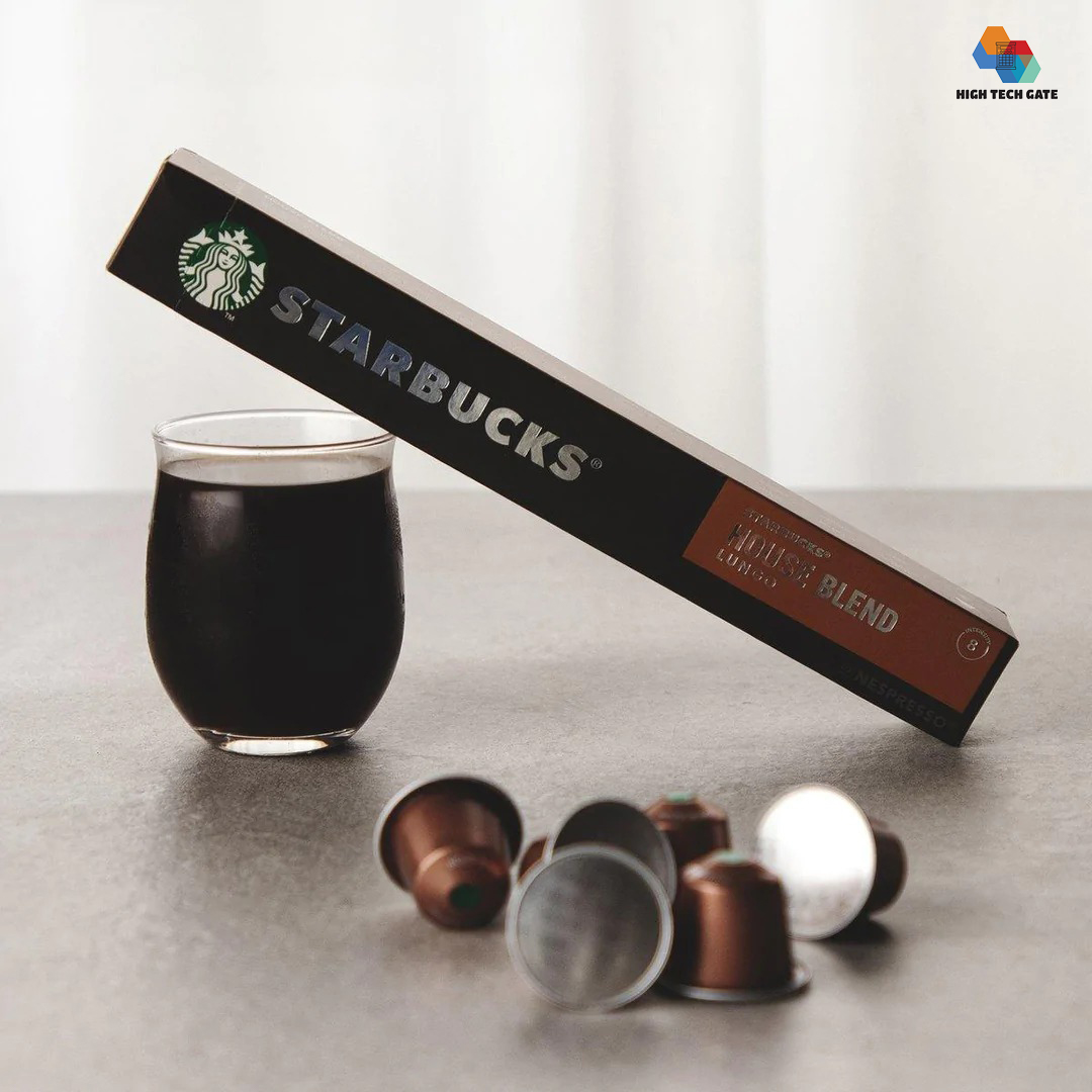 Starbucks House Blend Nespresso Coffee Capsules 8/12, Cocoa Chestnut ...