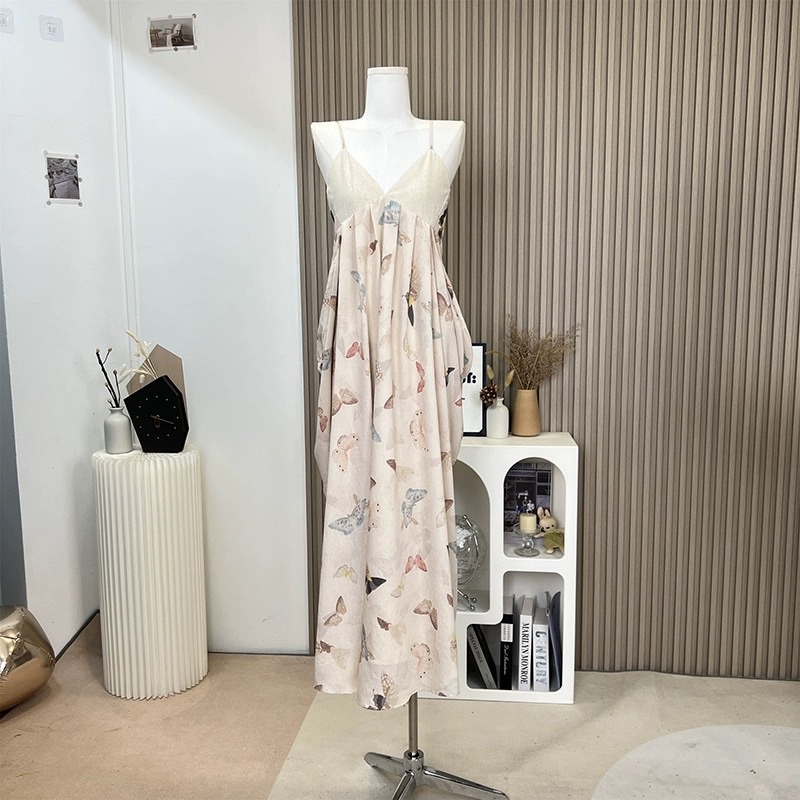 Seductive classic Butterfly maxi dress | Shopee Singapore