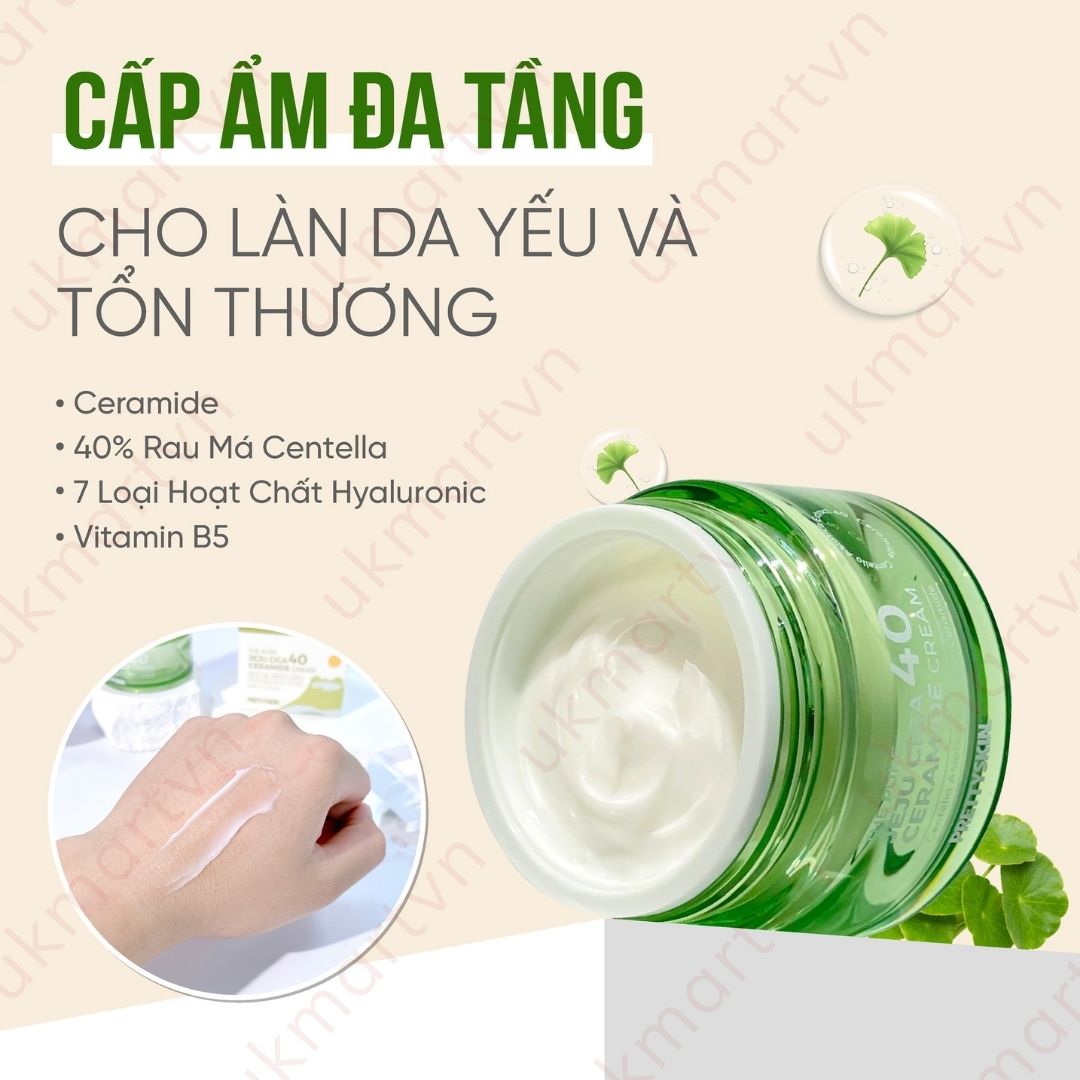 Prettyskin The Pure Jeju Cica 40 Ceramide Cream Pretty Skin 50ml ...
