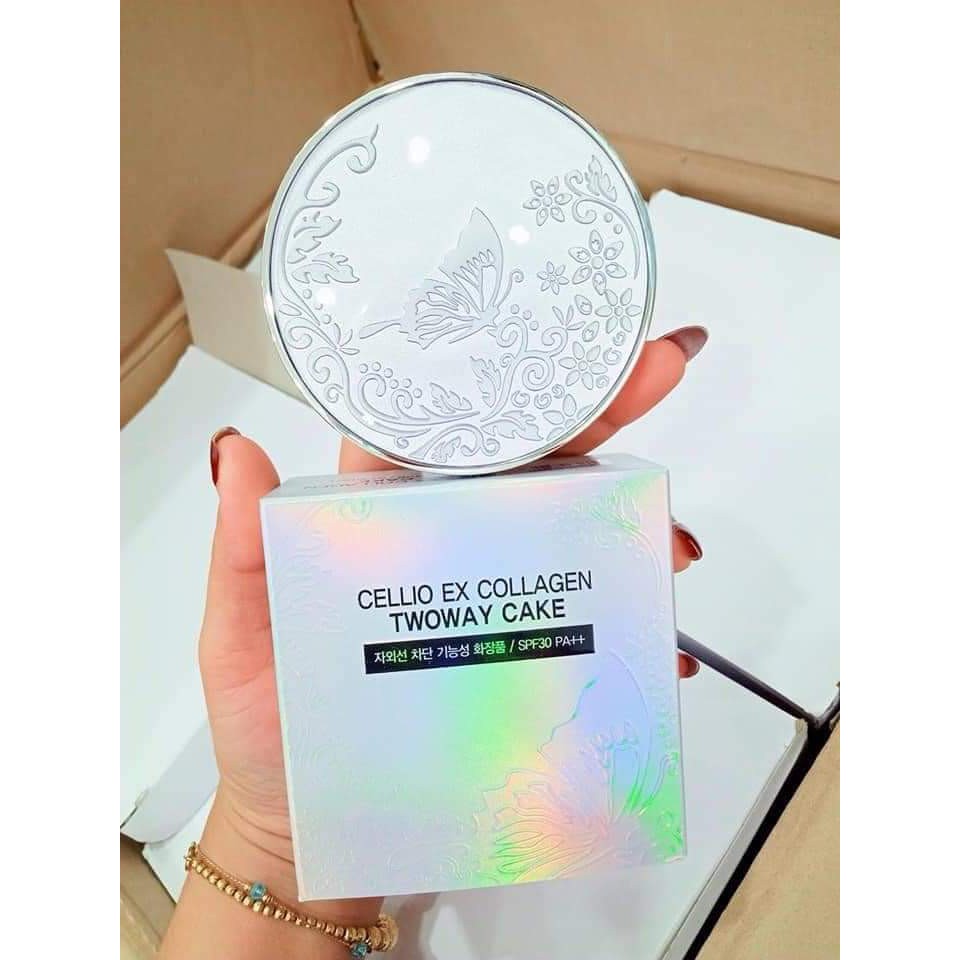 Genuine Korean Cellio Powder 2 Super Smooth Pressed Powder Cores ...