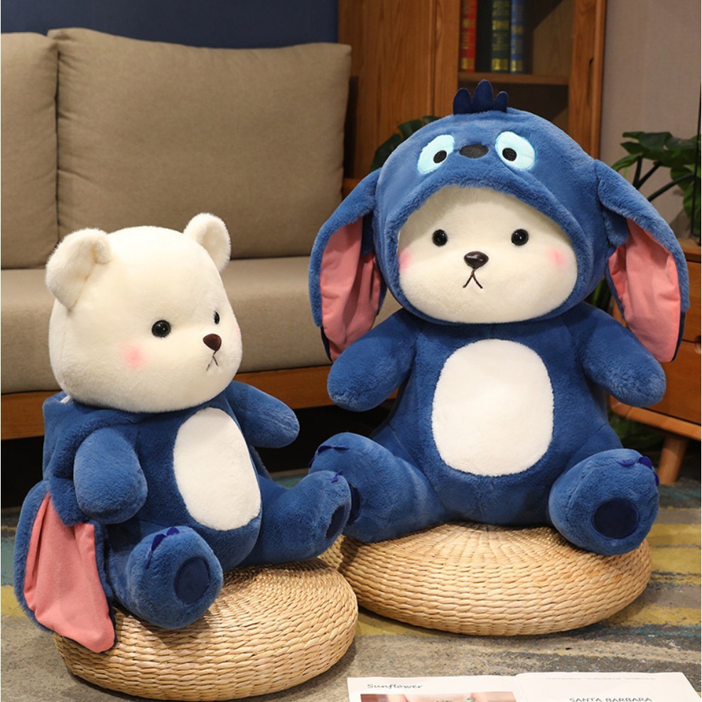 Lena Bear Cosplay Stick Blue Stitch Bear Long Eared Beaver, Premium ...