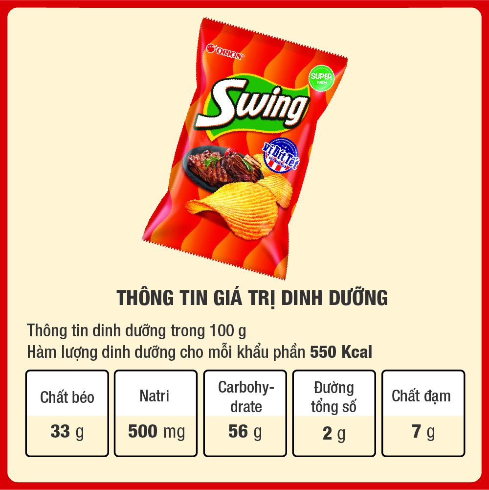 Combo of 3 Swing snacks with New York style bittet flavor 55g | Shopee ...