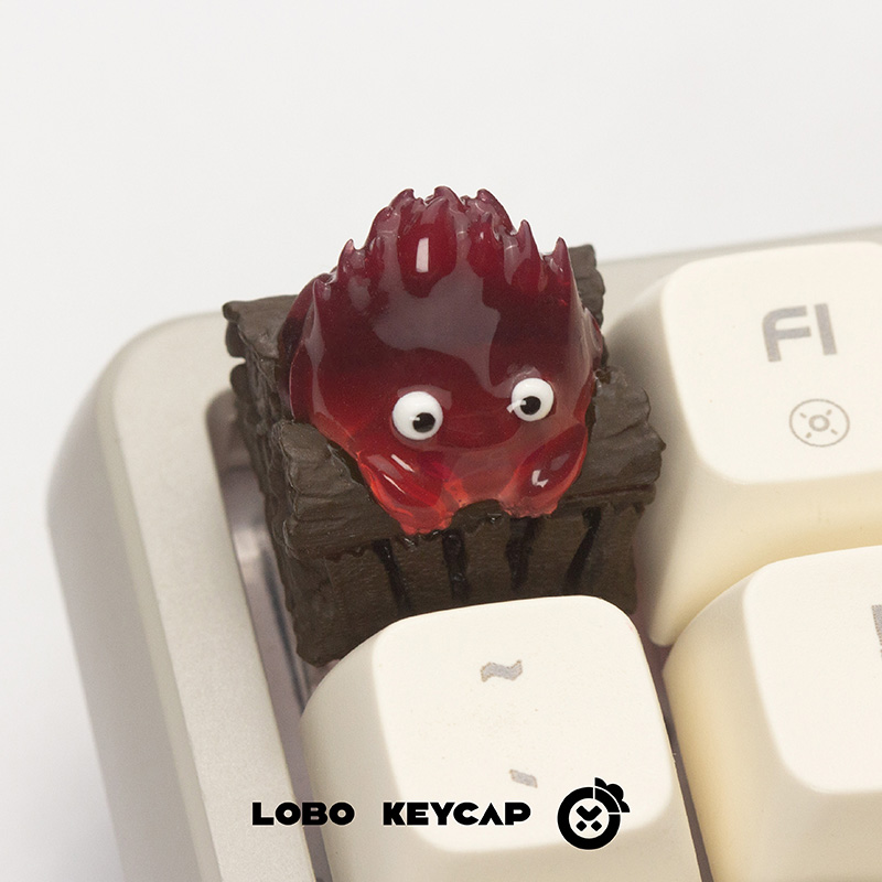 [FIRE Hn - HCM] Keycap Artisan Fire Demon Calcifer (Through led ...