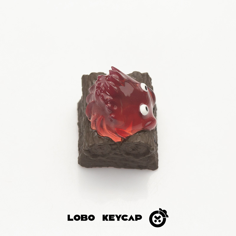 [FIRE Hn - HCM] Keycap Artisan Fire Demon Calcifer (Through led ...