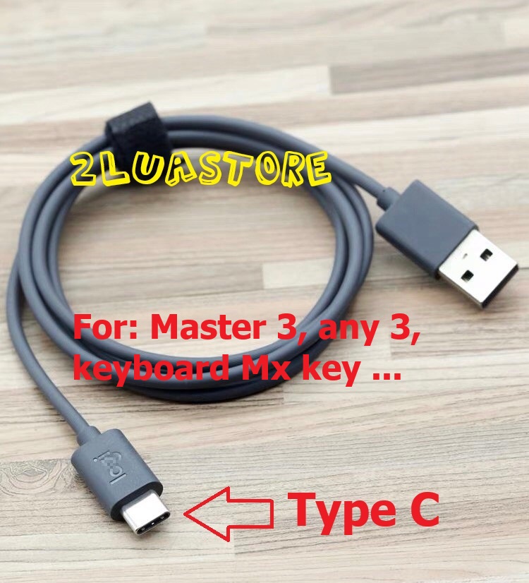 Usb type C charging cable for Logitech MX Master 3 Anywhere 3 MX keys ...