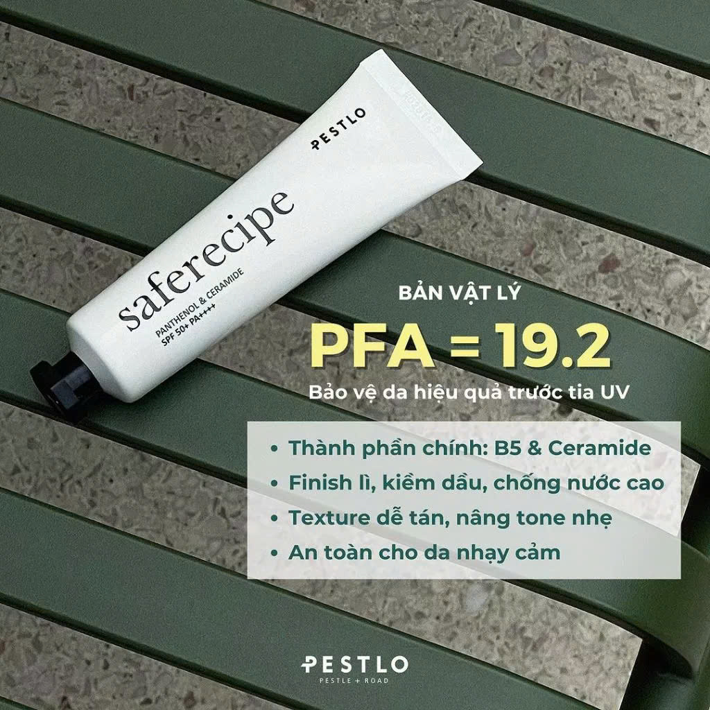 PESTLO Safe Recipe Sun Essence SPF50 PA++++ 50ml | Shopee Singapore