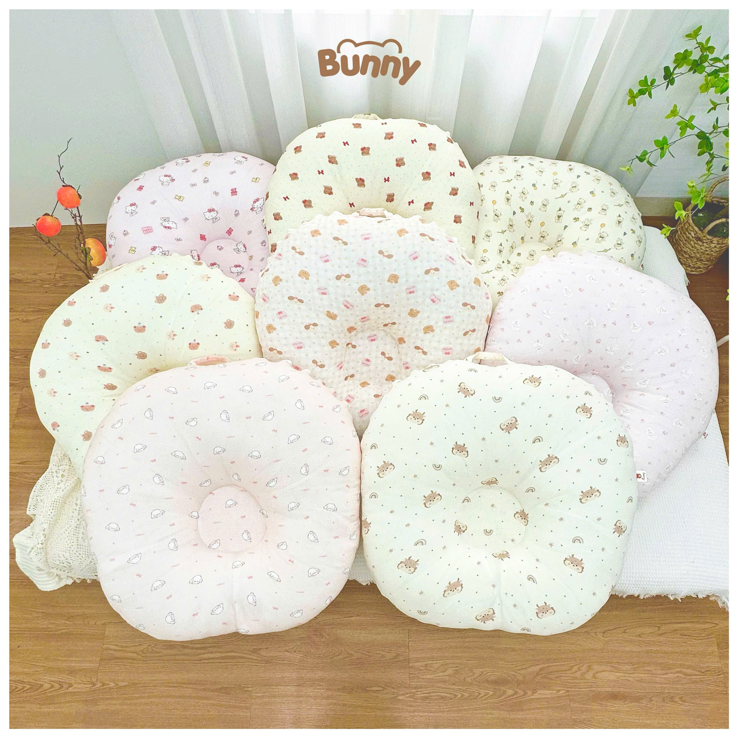 Kidworlds Bunny Anti-reflux Pillow Anti-reflux Cushion Muslin Bare ...