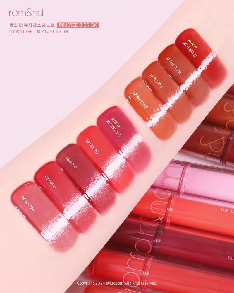 [NEW Model] ROMAND NEW THE JUICY LASTING TINT (3.5g) | Shopee Singapore