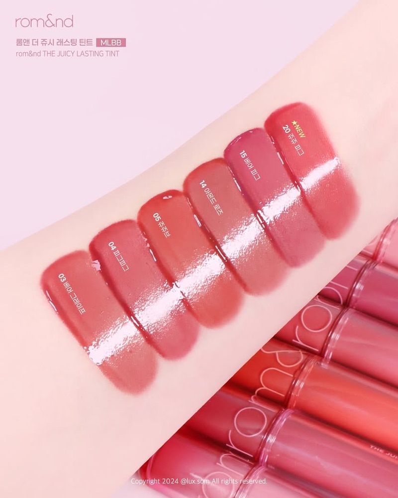 [NEW Model] ROMAND NEW THE JUICY LASTING TINT (3.5g) | Shopee Singapore