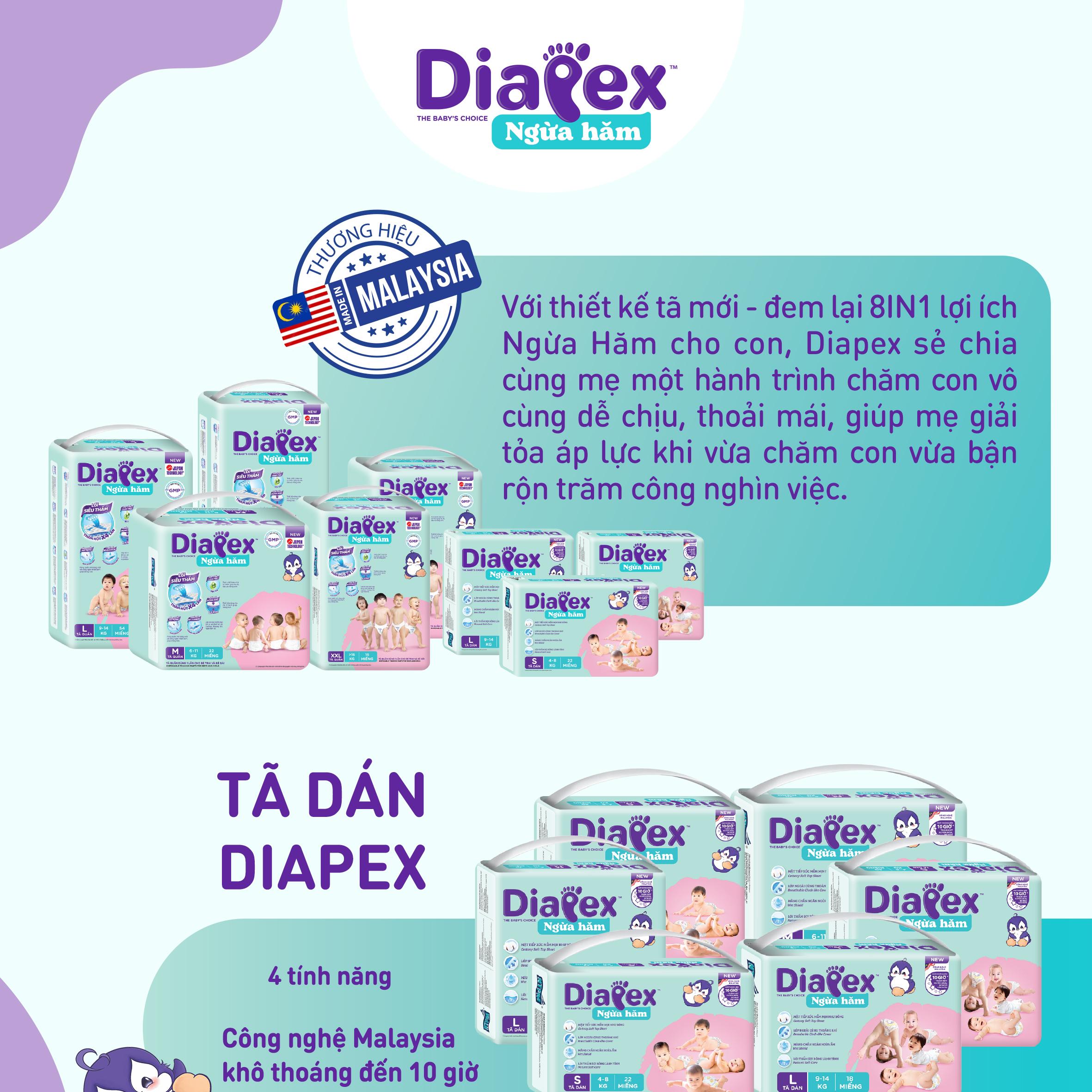 Diapex Diapers/Diapers Prevent Diapers Thin, Light, Dry, Breathable ...