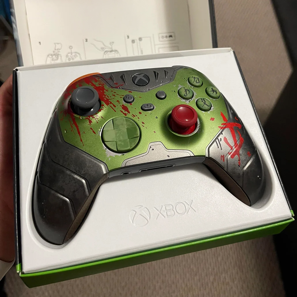 Xbox Series X Wireless Controller DOOM The Dark Ages Limited Edition ...