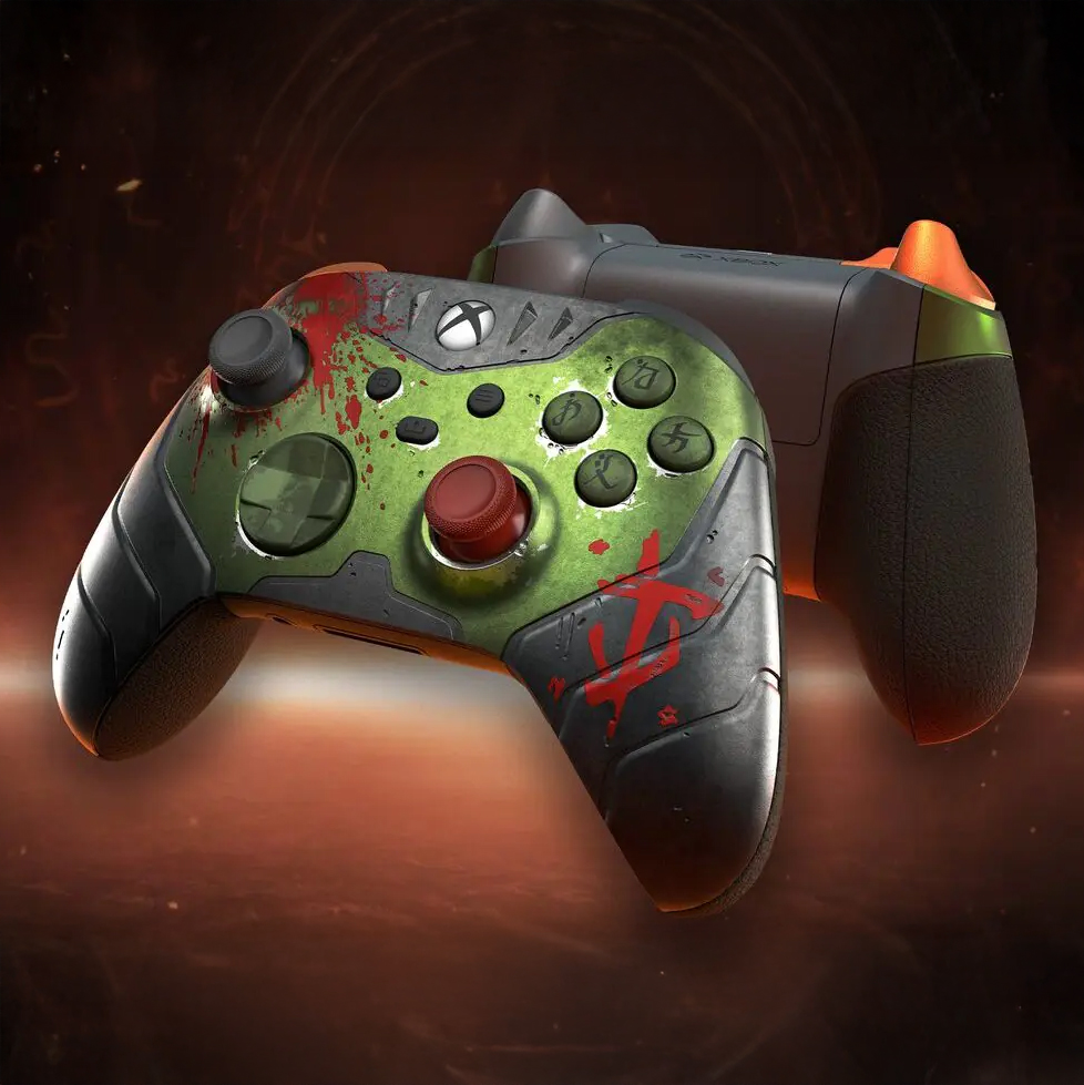 Xbox Series X Wireless Controller DOOM The Dark Ages Limited Edition ...