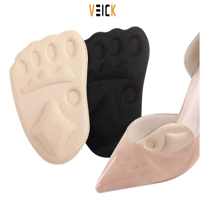Size Increasing Shoe Toe Pads, Anti-Foot Pain, Fabric Foam (For Women's ...