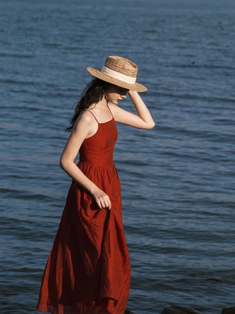 Panama Straw Hat Knitted for the Beach at Ms. Hin Shop, Packed Without ...